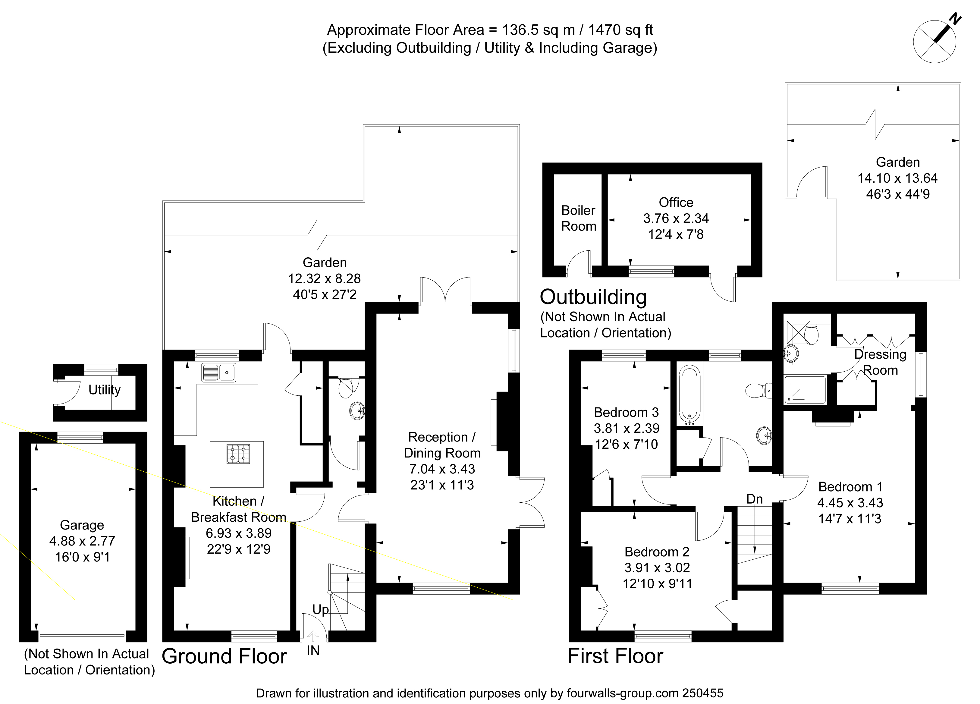 3 bedroom property for sale in Breach Farm Cottages, Dummer, RG25 ...