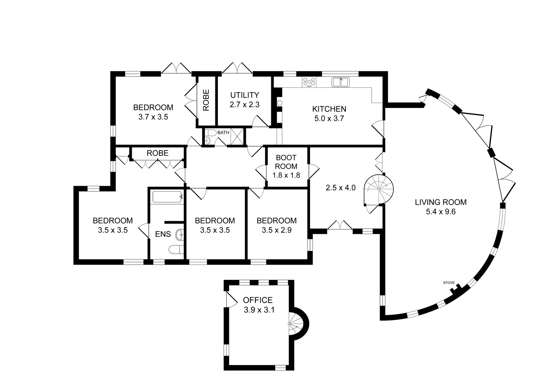 4 bedroom property for sale in Longwood House, Bishopsland, Ballymore ...