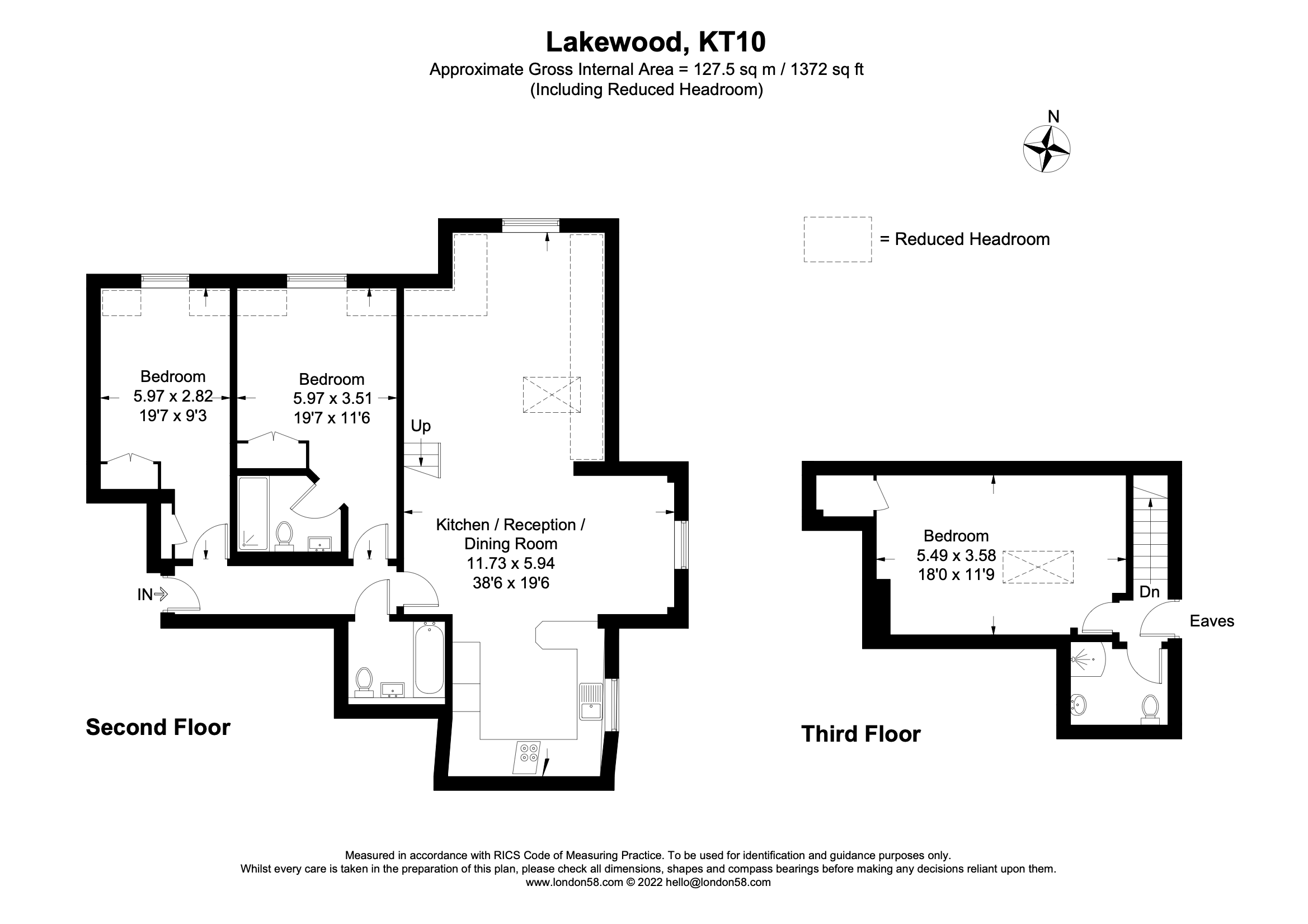 3 bedroom property to let in Lakewood, Fairmile Common, Cobham, Surrey ...